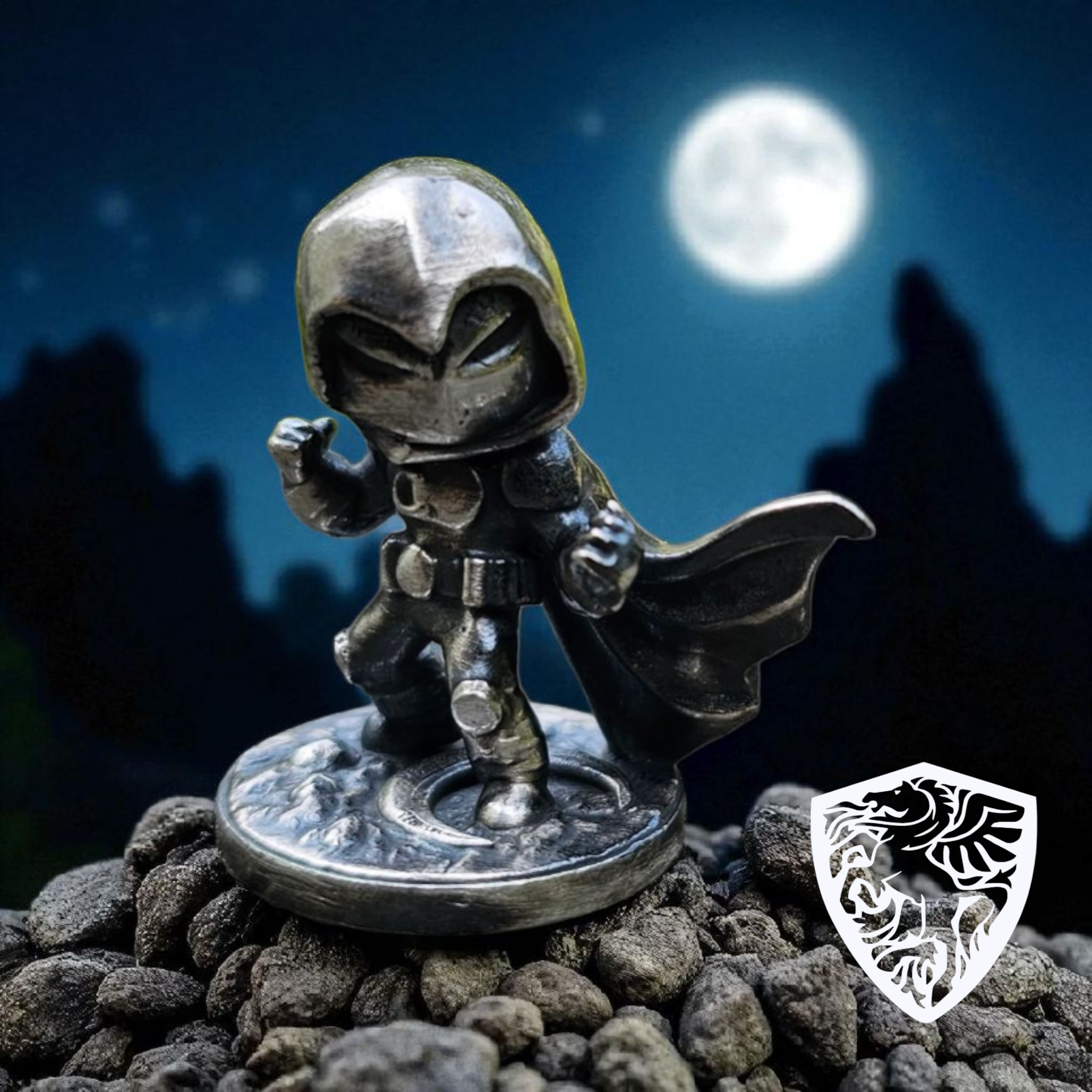Moon Knight – Ab Custom Silver
